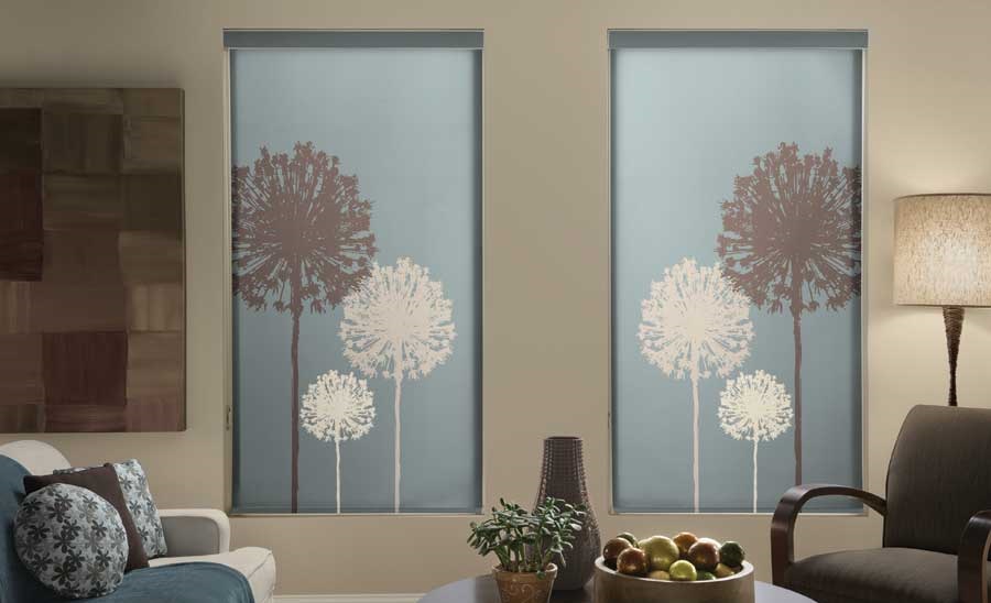 Graphic Shades in Vaughan - Centurian Window Fashions